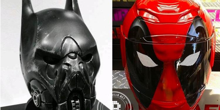 14 Helm Karakter Superhero Bikin yang Pakai Terkesan keren - Berita ...