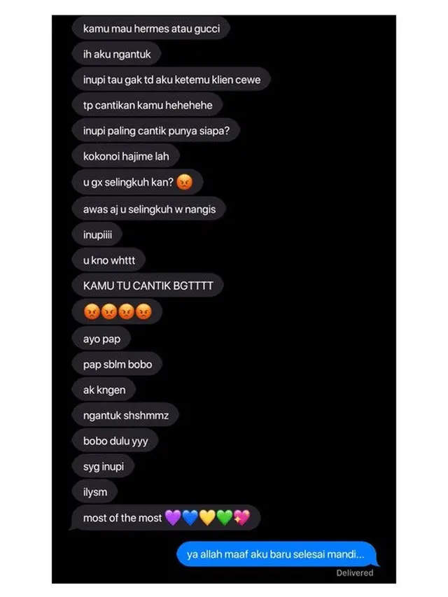 6 Chat Pacar Bilang Kangen Sebelum Tidur Ini Bikin Senyum-Senyum - Hot Liputan6.com