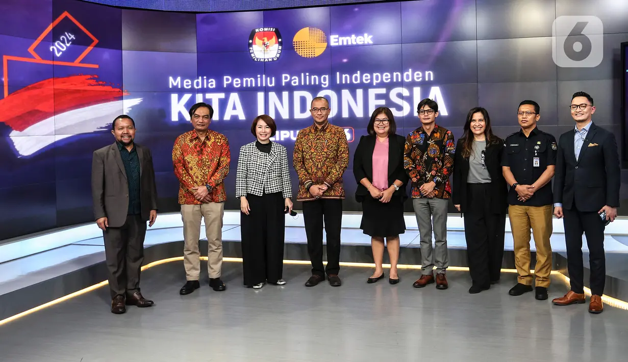 Emtek dan KPU Kerja Sama Sosialisasi Pemilu 2024 - Foto Liputan6.com