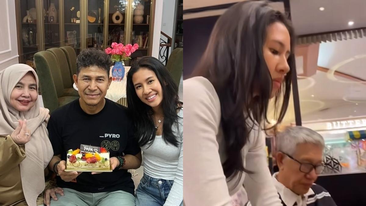 7 Potret Shenina Cinnamon Rayakan Ultah Ayah, Dekat Angga Yunanda - Hot Liputan6.com