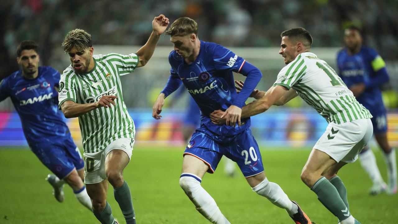 Cole Palmer Man of the Match Real Betis vs Chelsea
