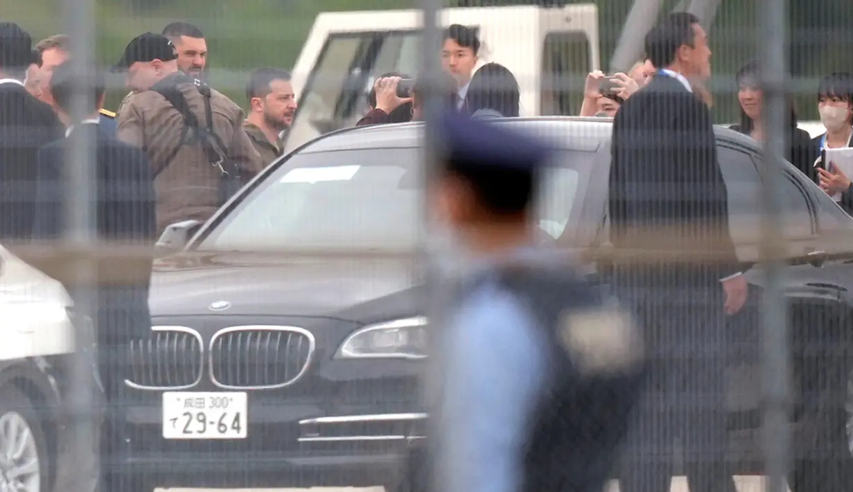 Tiba di Hiroshima, Presiden Ukraina Volodymyr Zelenskyy Dijadwalkan Hadiri Langsung KTT G7 ...