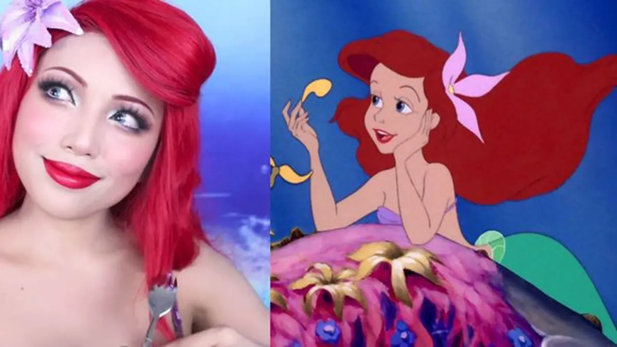 Disney Princess Ariel Makeup Tutorial | Saubhaya Makeup