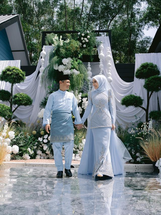 6 Potret Dekorasi Pernikahan Outdoor Erra Fazira, Penuh Nuansa Garden Elegan