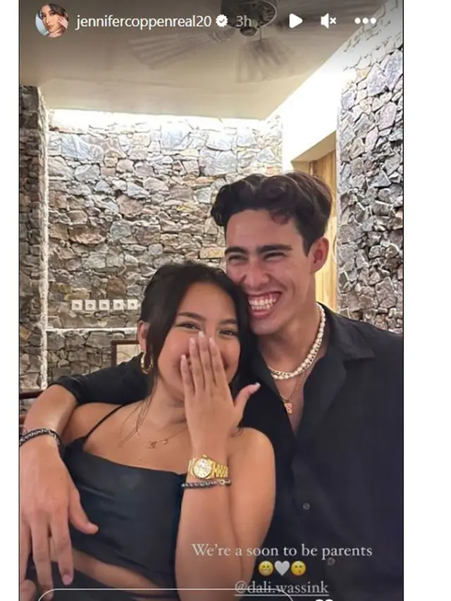 Jennifer Coppen Hamil, Ini 6 Potret Kemesraan Bareng Dali Wassink Sang ...