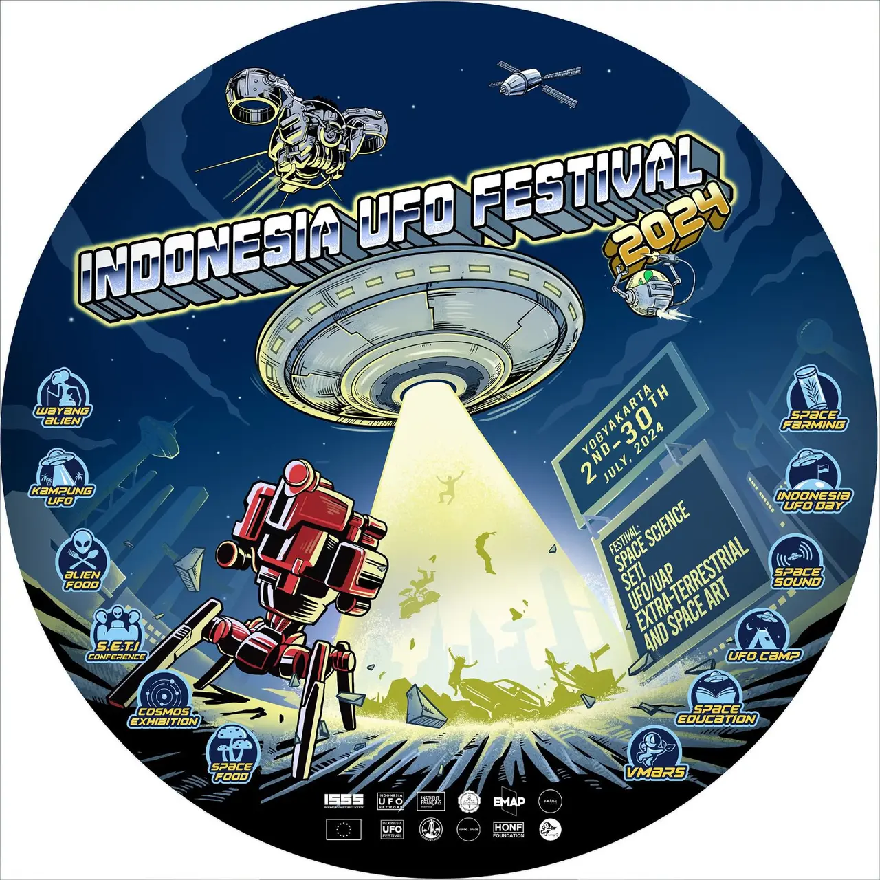 ISSS Bakal Gelar Festival UFO Terbesar di Asia Tenggara Sepanjang Juli 2024, Cek Detailnya ...