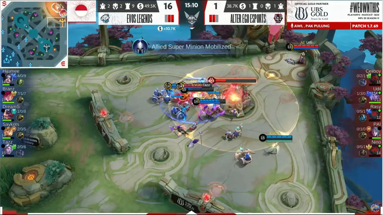 Hasil Playoff MPL ID S11 8 April 2023: Taklukkan Alter Ego, Evos Legends Siap Tantang Onic ...