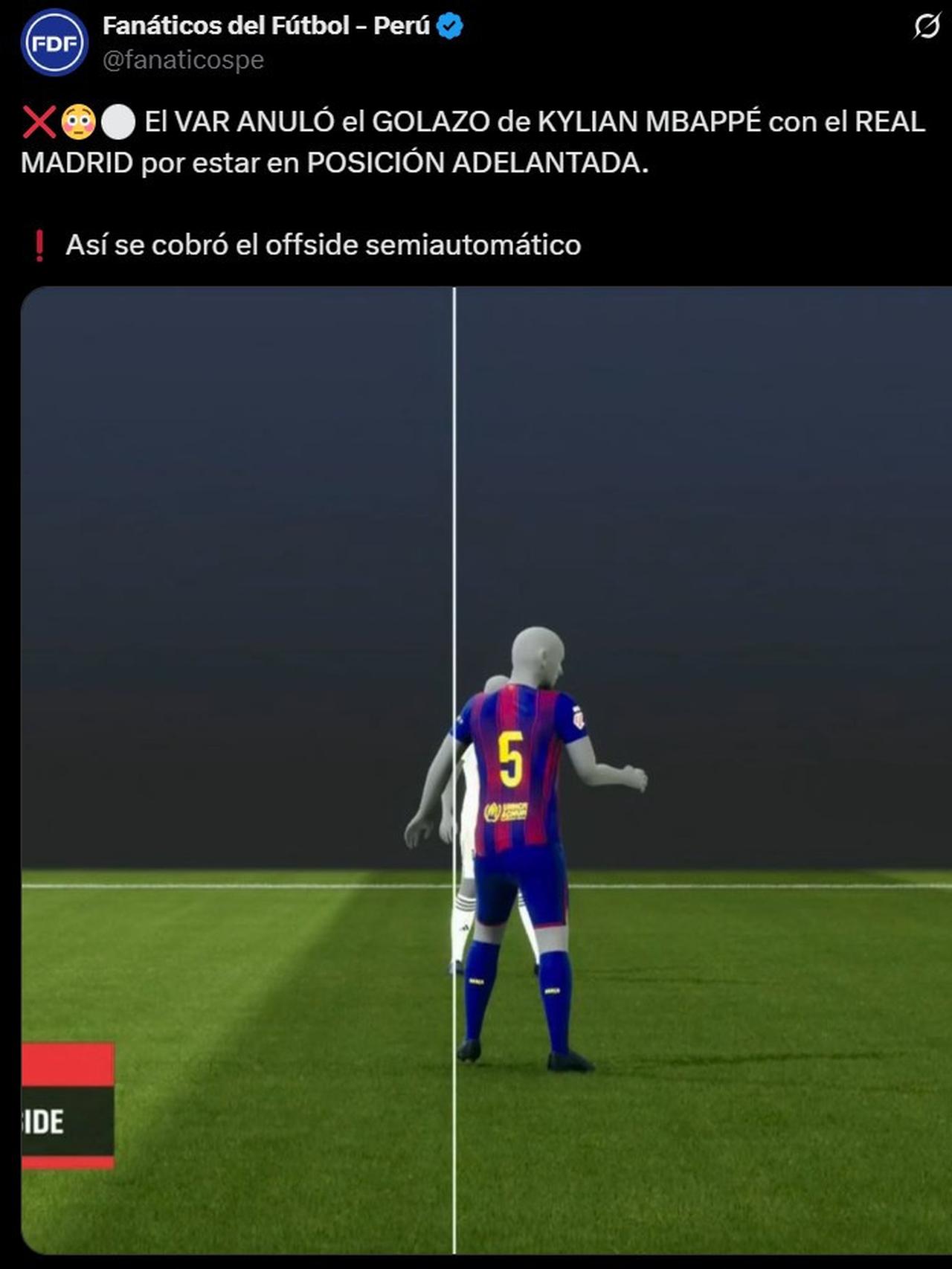 Kontroversi Gol Spektakuler Mbappe Dianulir VAR: Offside Setipis Tisu!