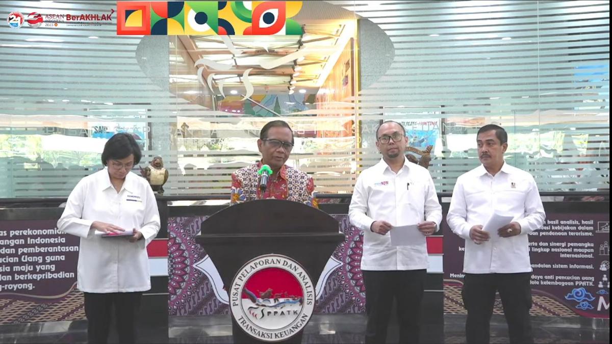 Mahfud MD dan Sri Mulyani Sepakat Data Transaksi Janggal, Tapi Beda ...