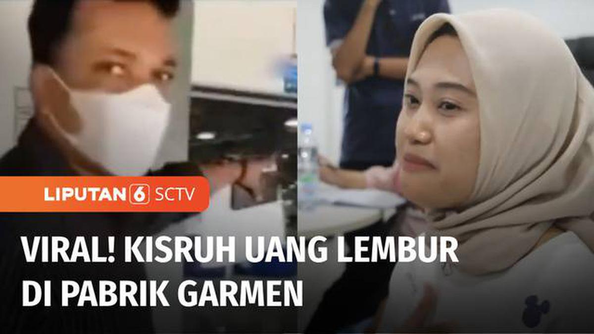 VIDEO: Viral! Adu Argumen Pekerja Vs Manajer Pabrik Soal Uang Lembur ...