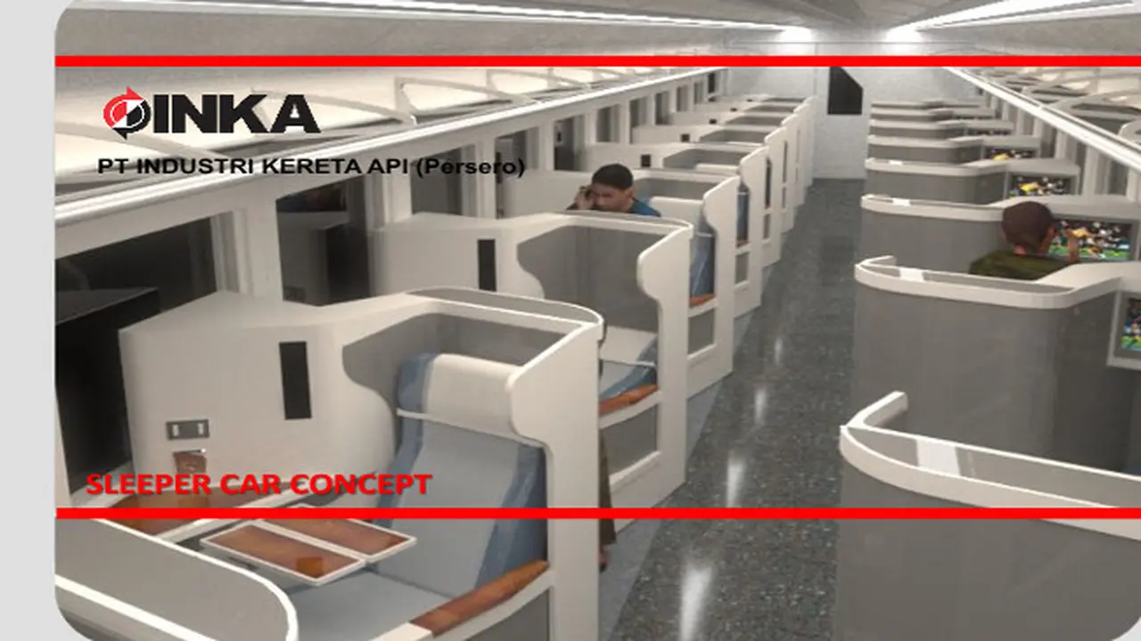 Tawarkan Fasilitas Mewah, Ini Penampakan Kereta Sleeper Buatan INKA ...