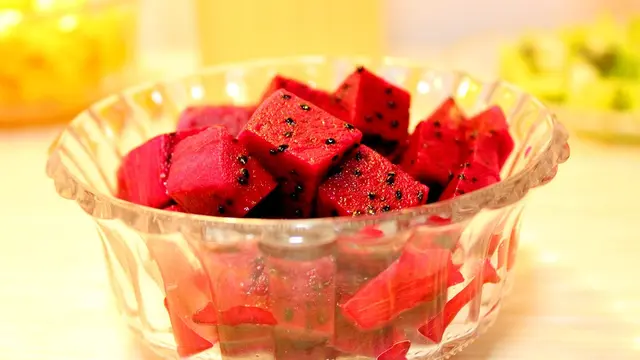 Cara Membuat Nasi Merah dari Buah Naga di Magic Com, Praktis dan Cocok ...