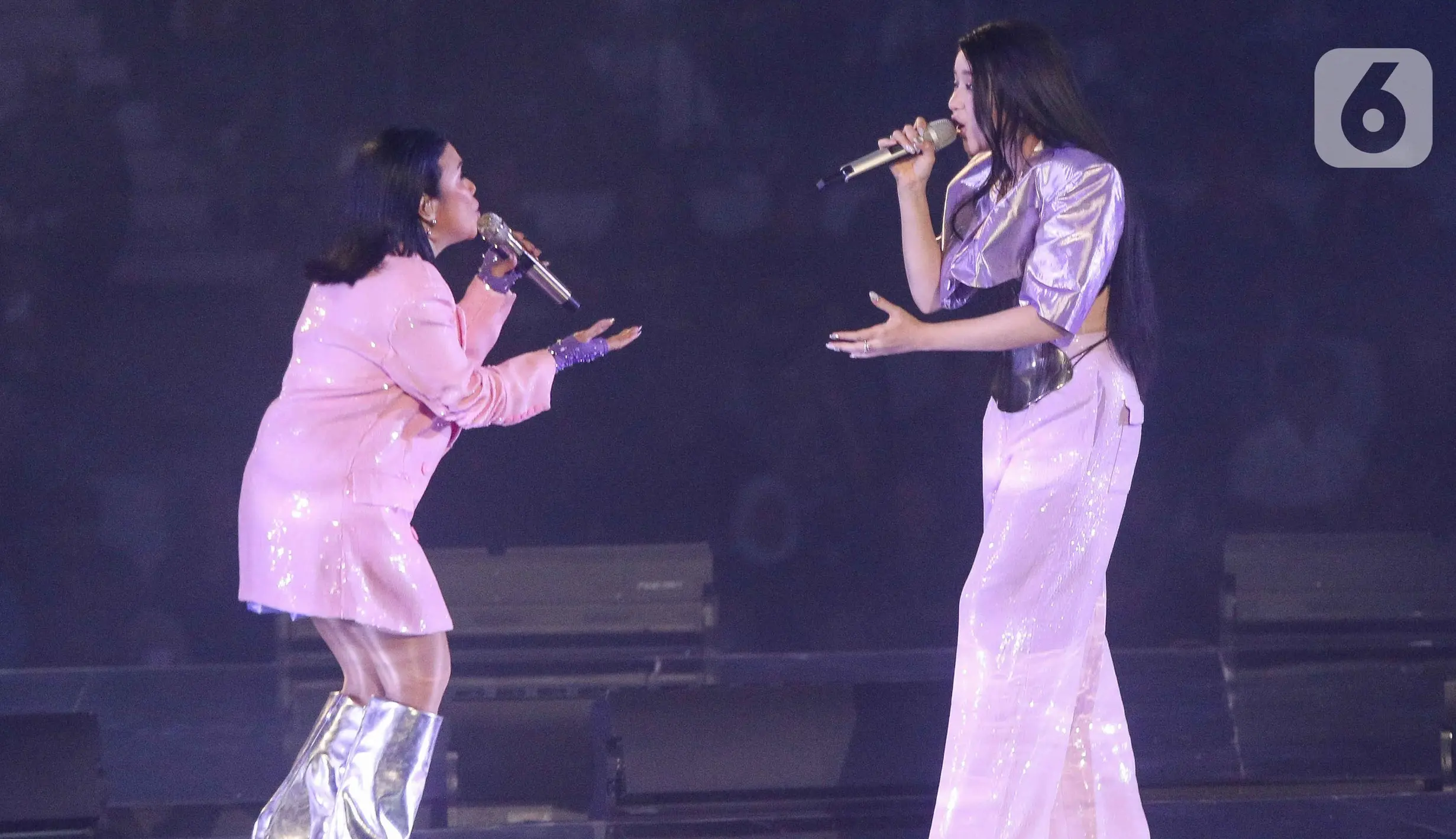 Momen Kolaborasi Apik 3 Diva dan Super Girls di Konser Super Diva ...