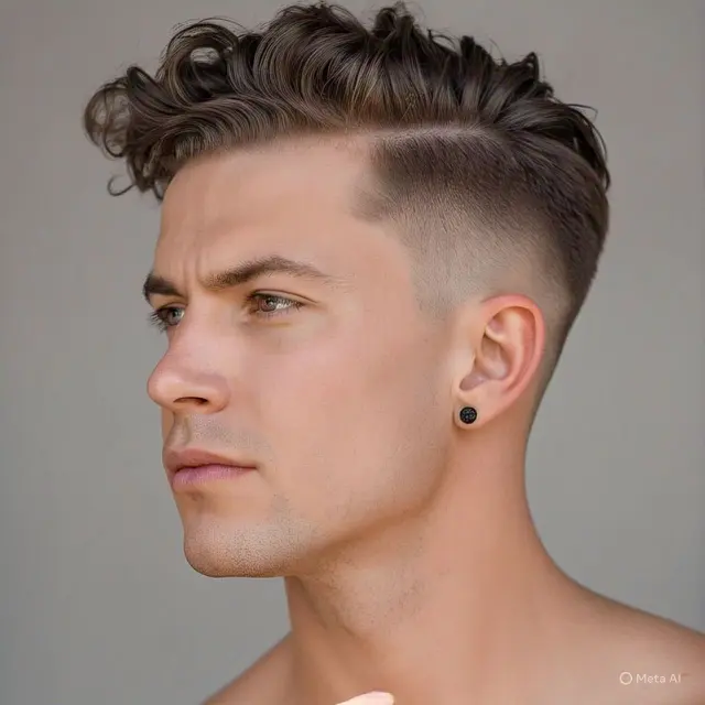 12 Model Rambut Pria Ikal Undercut Terkeren 2025, Tampil Stylish ...