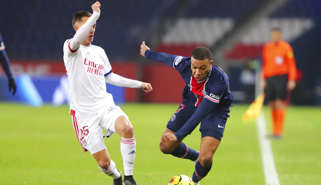 FOTO: PSG Kalah Tipis dari Lyon di Stadion Parc des Princes - Foto ...
