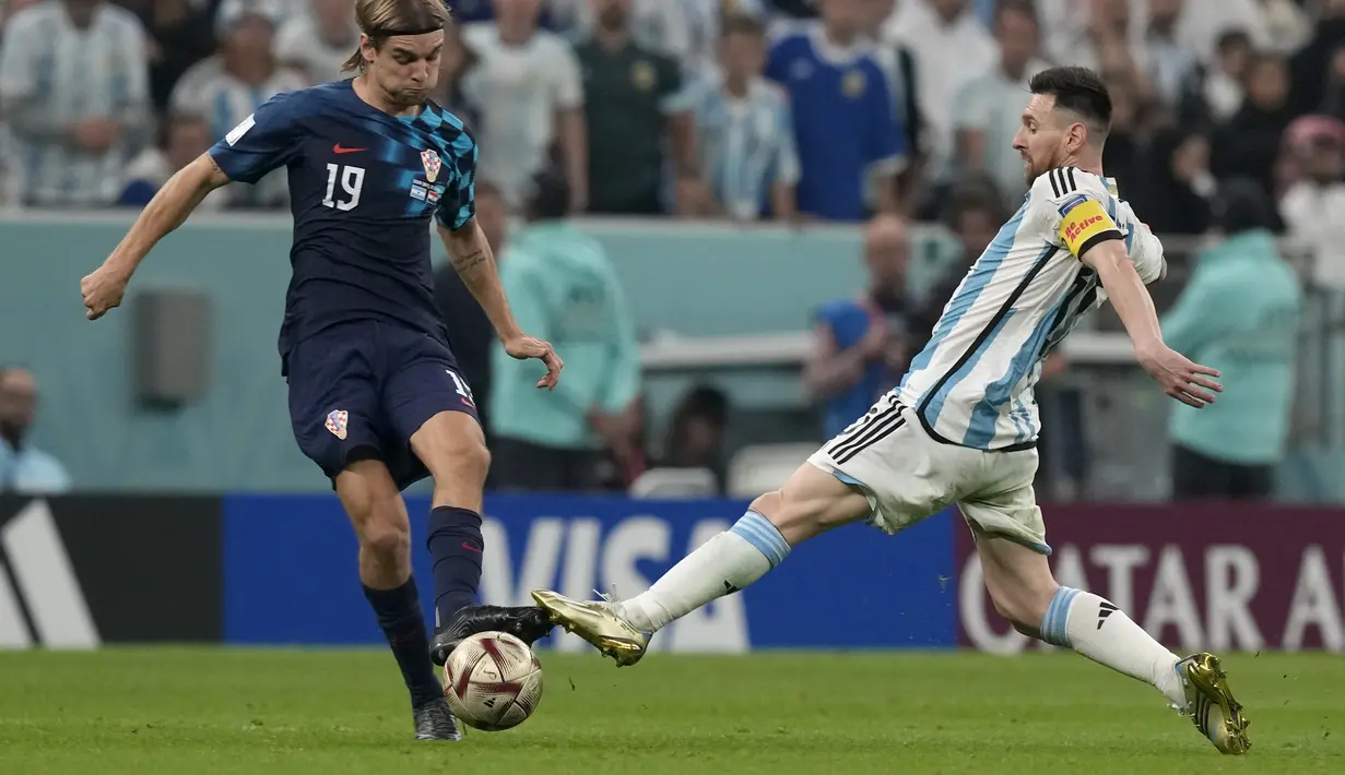 Aksi Lionel Messi Antar Argentina ke Final Piala Dunia 2022 - Foto ...