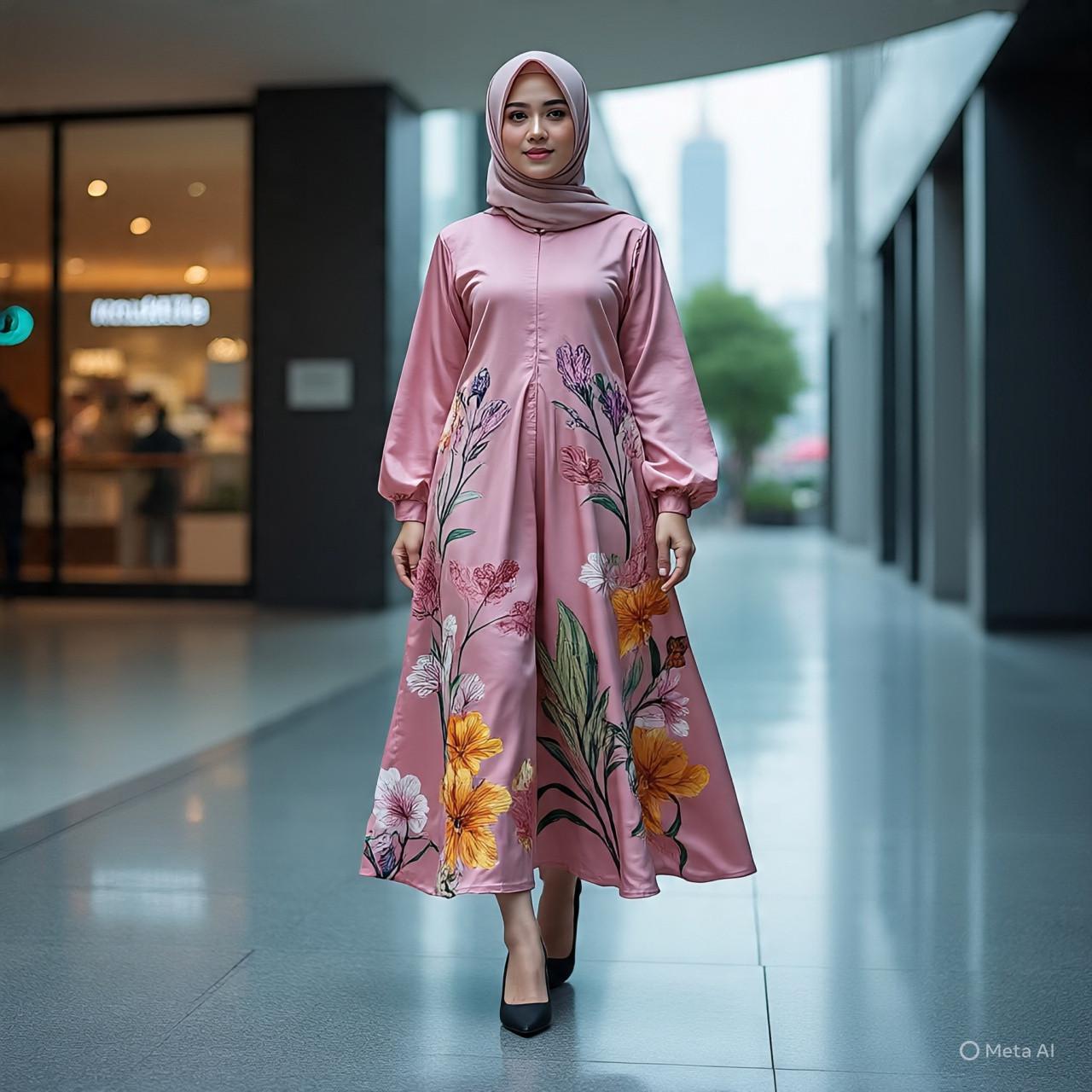 9 Jubah Wanita Model Terbaru 2025: Sentuhannya Bikin Anggun