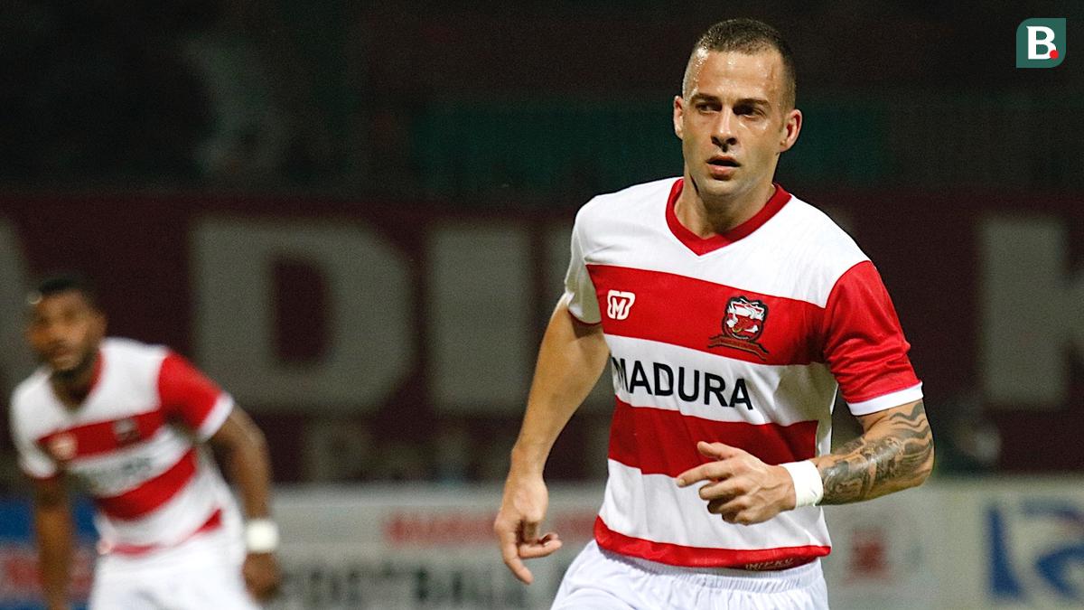 Aleksandar Rakic Kian Padu dengan Madura United - Indonesia Bola.com