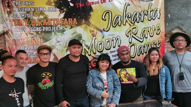 10 Musisi Reggae Bakal Tampil di Jakarta Moon Rave Dance 2022 - ShowBiz Liputan6.com