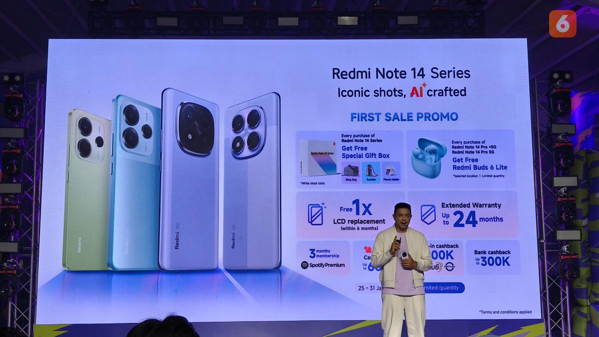 Resmi Rilis di Indonesia, Ini Harga Redmi Note 14 Series yang Bikin ...