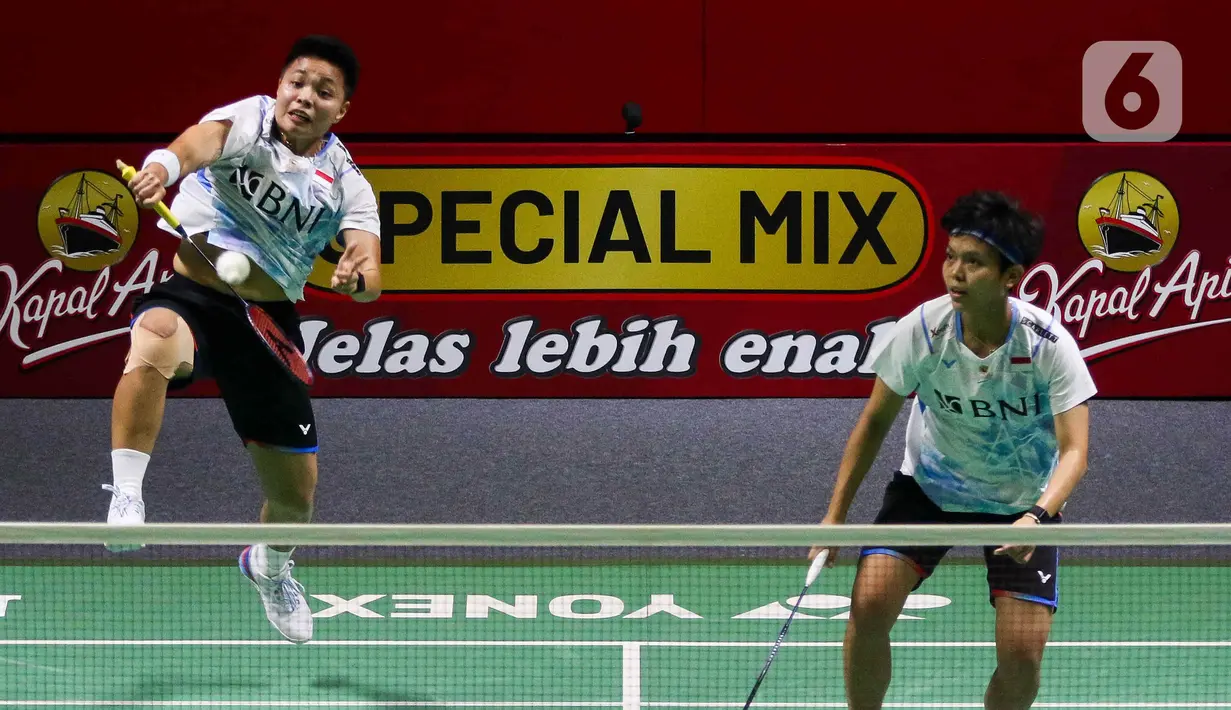 Bungkam Pemain Thailand, Apriyani Rahayu/Siti Fadia Raih Tiket 16 Besar Indonesia Open 2024 ...