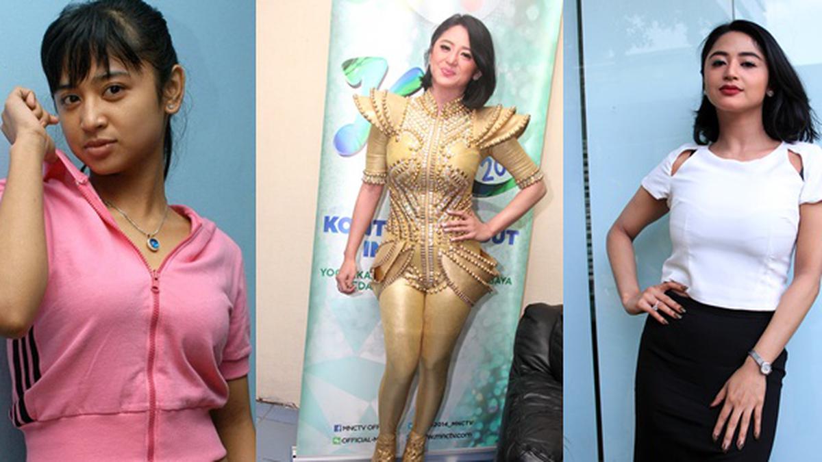Transformasi Dewi Perssik Dari Gadis Lugu Jadi Penyanyi Seksi Photo 