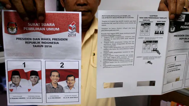 Ini Tata Cara dan Urutan Mencoblos yang Benar - Indonesia Baru Liputan6.com