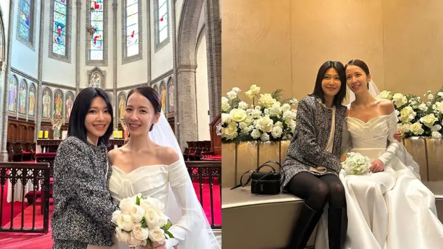 7 Potret Kedekatan Sooyoung dengan Stella Kim, Istri Kim Dong Wook yang ...