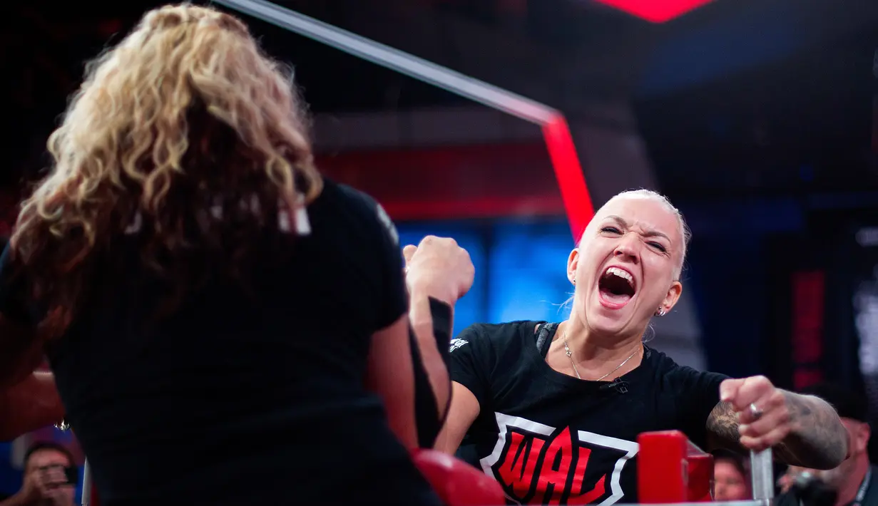 FOTO: Intip Kejuaraan Dunia Adu Panco di Atlanta - Foto Liputan6.com