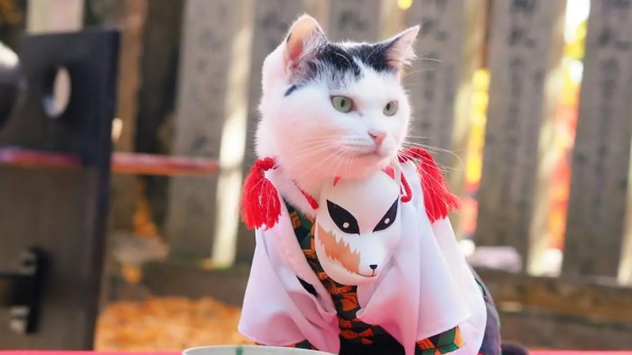 6 Kucing Pakai Baju Karakter Anime Demon Slayer Ini Gemas Banget - Hot ...