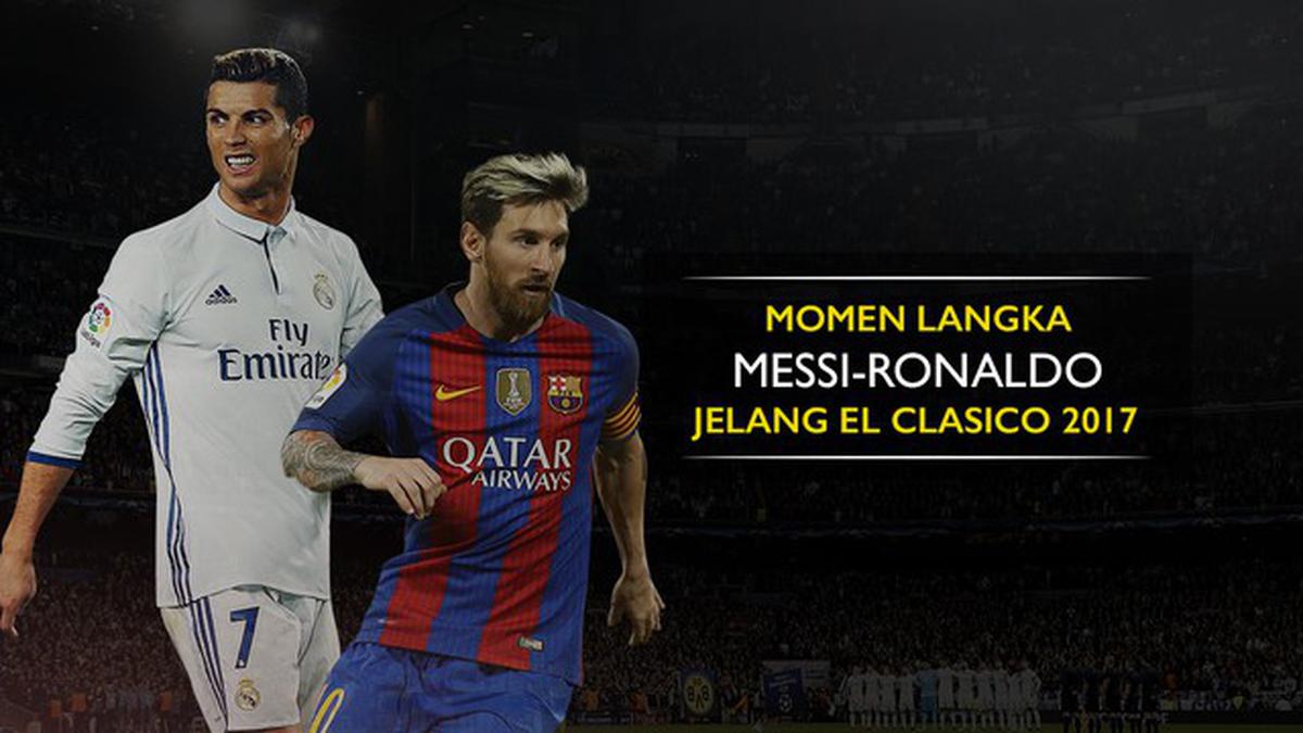 Drama Messi-Ronaldo pada El Clasico 2017 - Video Bola.com