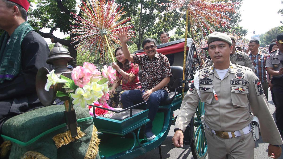 Senyum Terakhir Djarot untuk Jakarta - News Liputan6.com