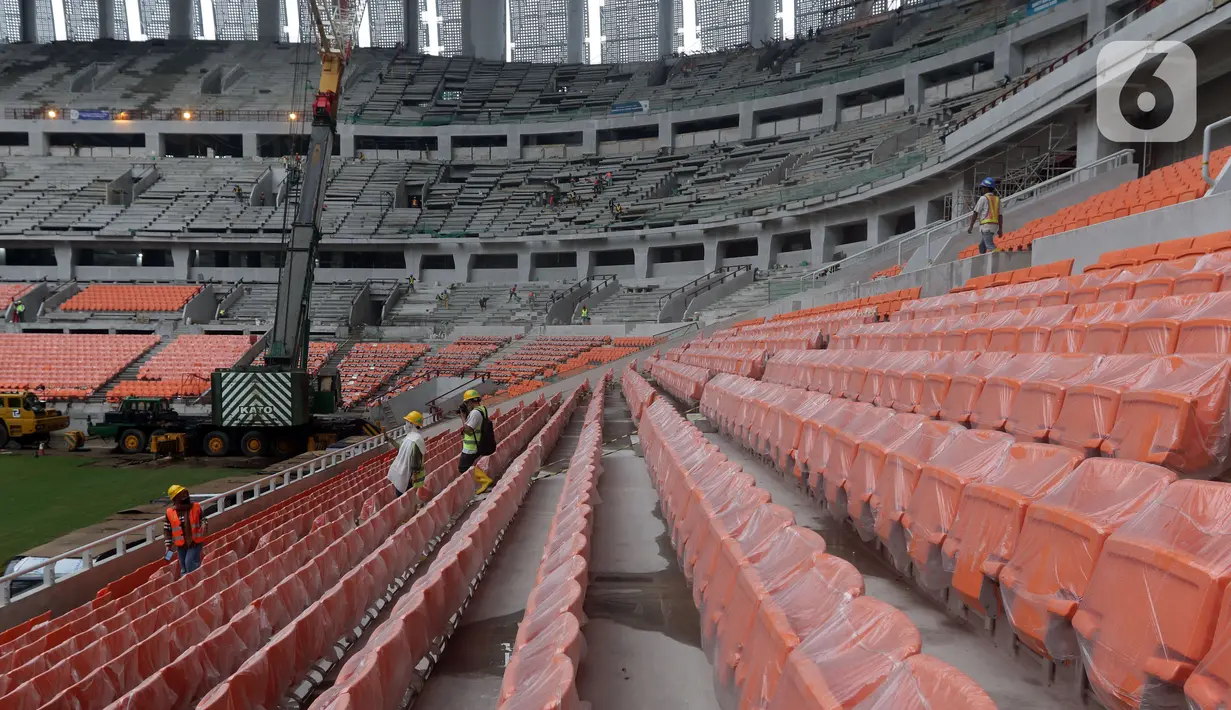 FOTO: Perkembangan Pembangunan Jakarta International Stadium - Foto ...