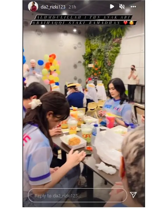 7 Momen Ultah Pertama Syaki, Rizki DA Bertemu Nadya Mustika Pasca Cerai ...