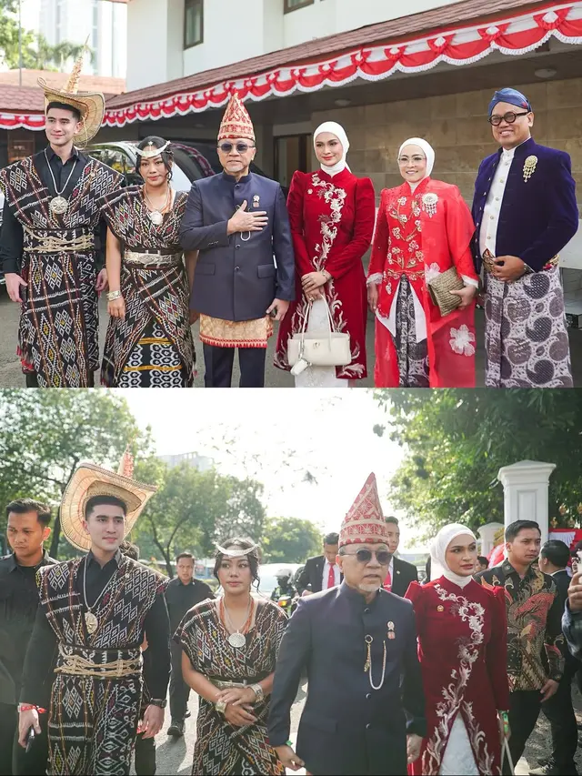 8 Potret Verrel Bramasta & Zita Anjani di Upacara Peringatan 17 Agustus 2025 Kemerdekaan HUT RI ...