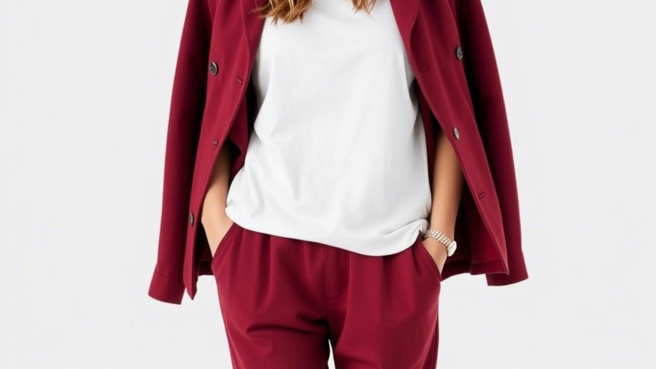5 Mix and Match Outfit Maroon, Gaya Stylish untuk Setiap Kesempatan