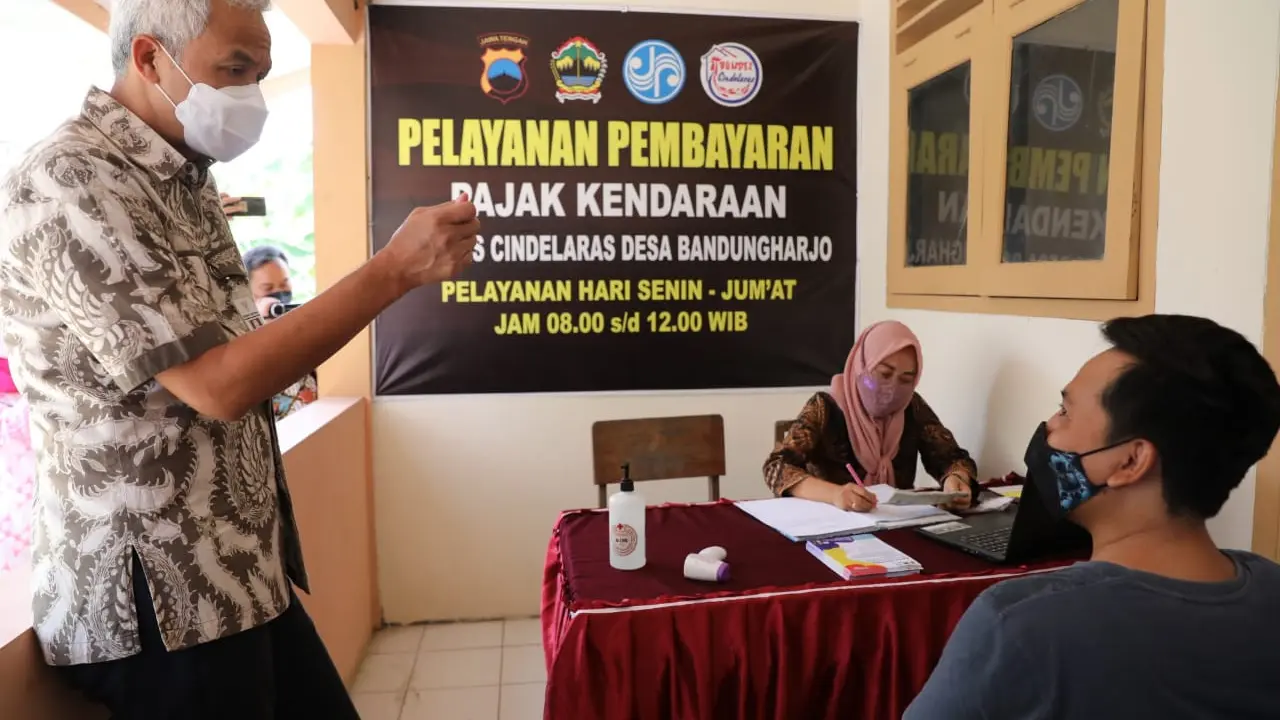 Bayar Pajak Kendaraan Bisa Ngutang dan Nyicil, Ganjar Pranowo: Kreatif ...