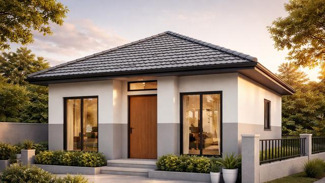 7 Inspirasi Rumah Minimalis Atap Limasan Modern Tampak Depan: Estetik ...