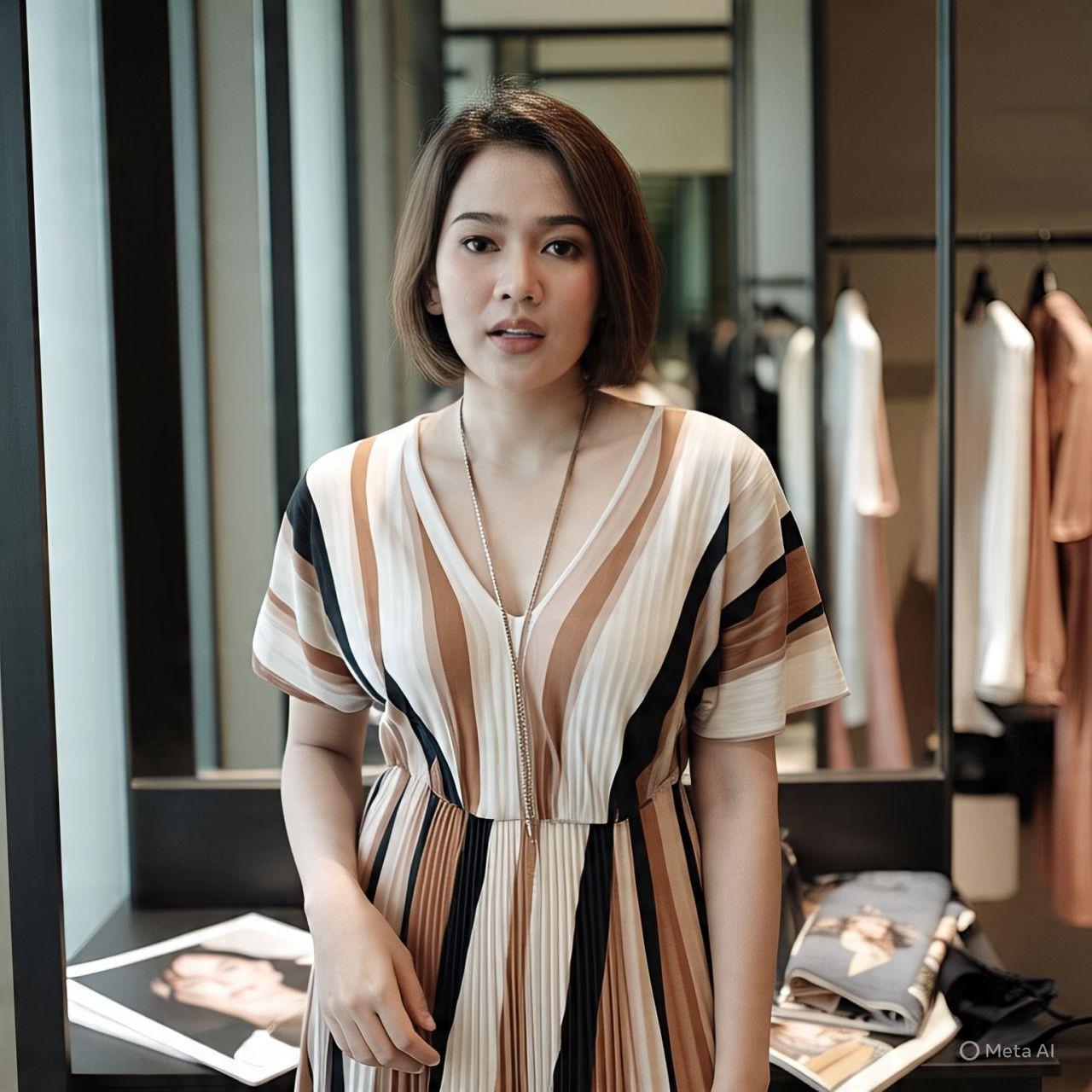 7 Model Dress untuk Orang Gemuk dan Pendek, Bikin Ilusi Tinggi Langsing