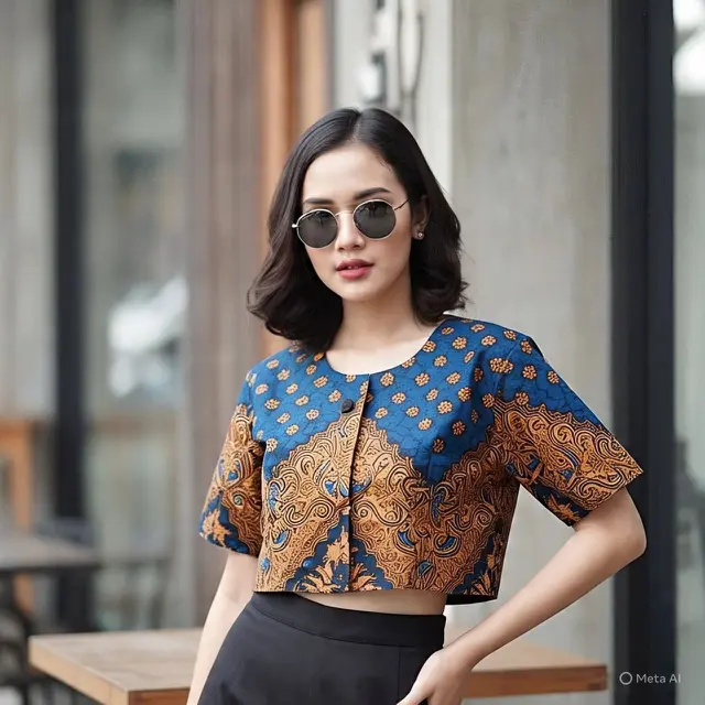 14 Model Outer Batik Kekinian 2025 Paling Hits, Cocok untuk ke Kantor ...