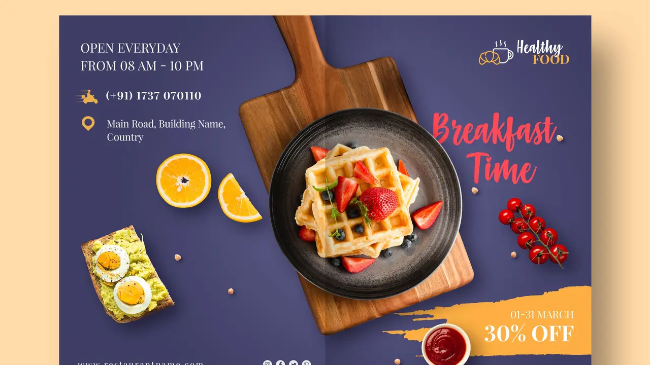 Contoh Brosur Makanan Menarik, Ketahui Tips Membuatnya - Hot Liputan6.com