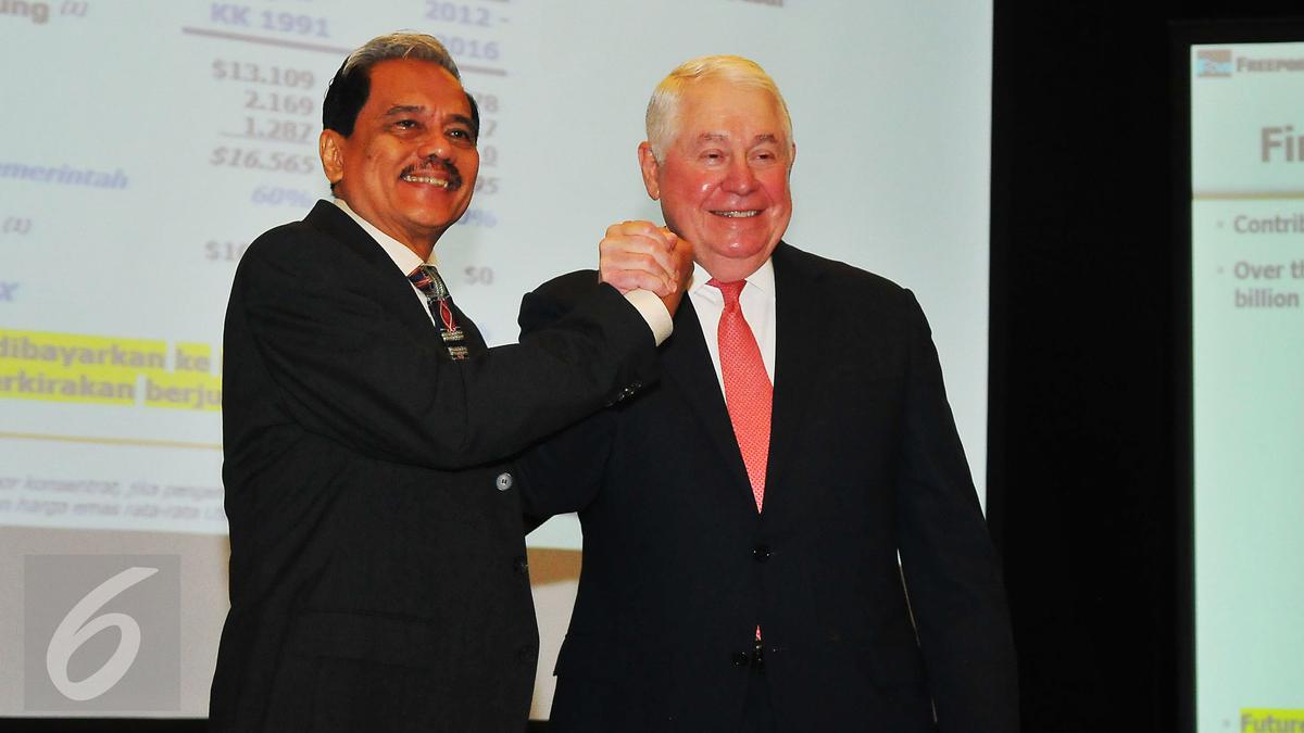 Terkait Perizinan, President dan CEO Freeport-McMoRan Angkat Bicara