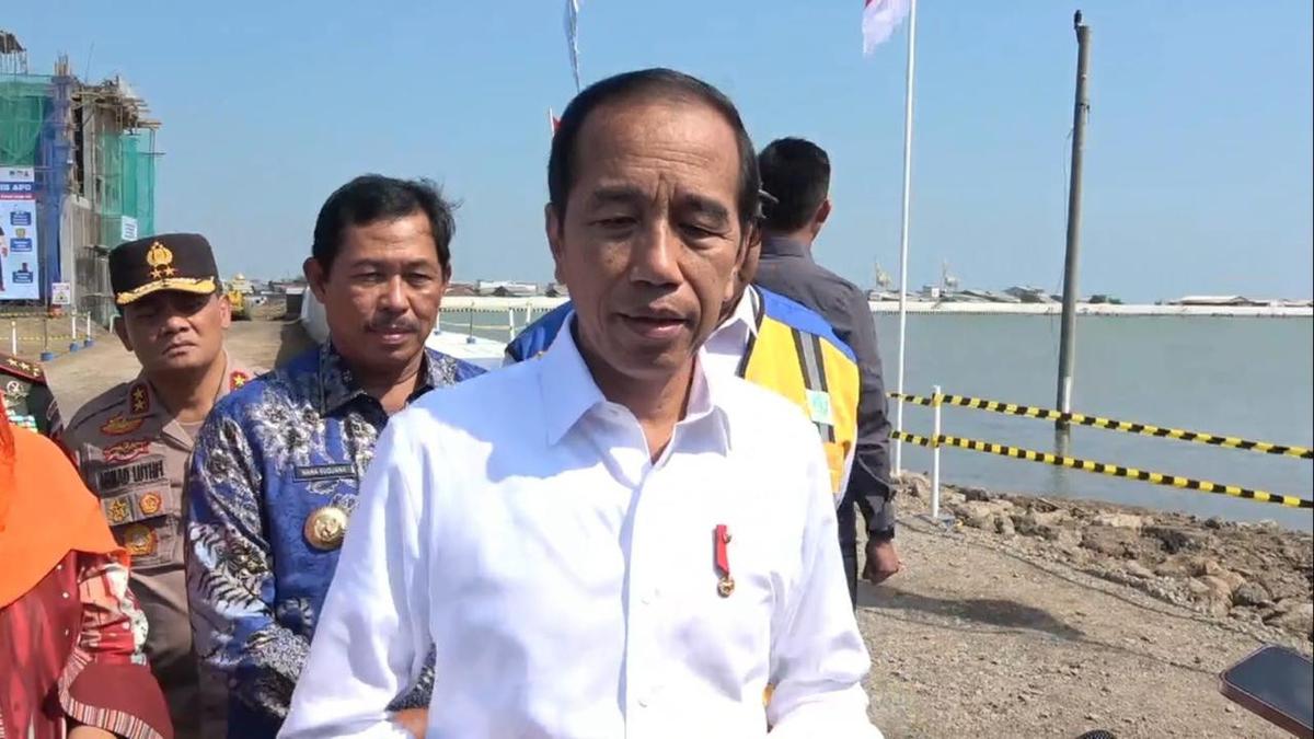 Jokowi Yakin Proyek Tanggul Rob Tambak Lorok Efektif Atasi Banjir di Kampung Nelayan - News ...