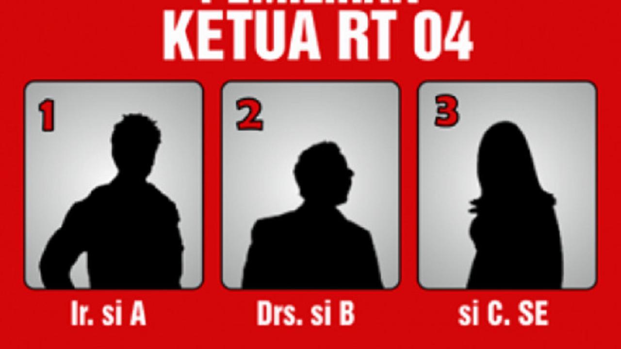 Jangan Coba-coba, RT dan RW yang Berpolitik di Pemilu 2024 Bakal Kena ...