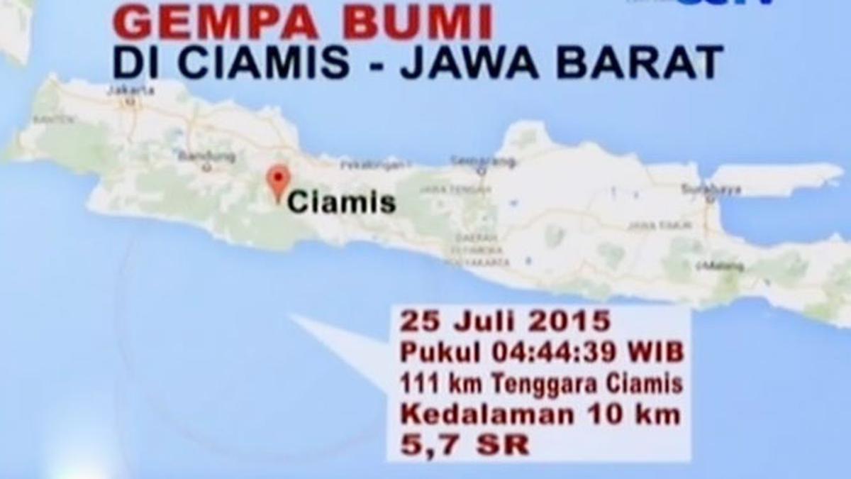 Alasan Kenapa Gempa di Ciamis Meluas Hingga 15 Wilayah