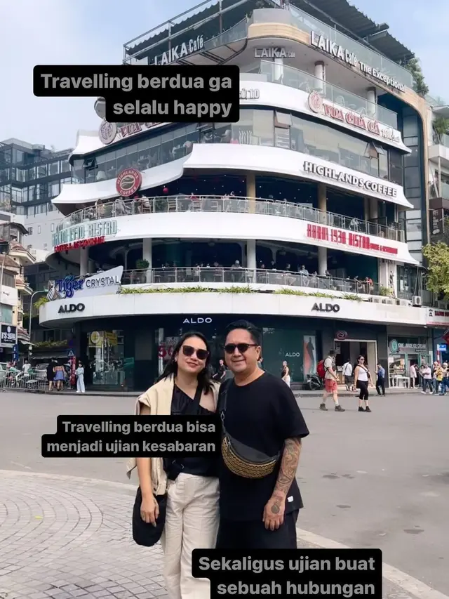 7 Potret Seru Feby Febiola dan Franky Sihombing Liburan Ke Vietnam - Hot Liputan6.com