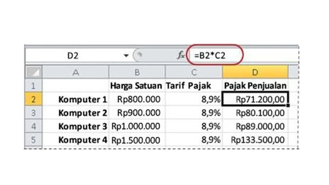 Cara Menghitung di Excel, Berikut Panduan Lengkap untuk Pemula - Feeds ...