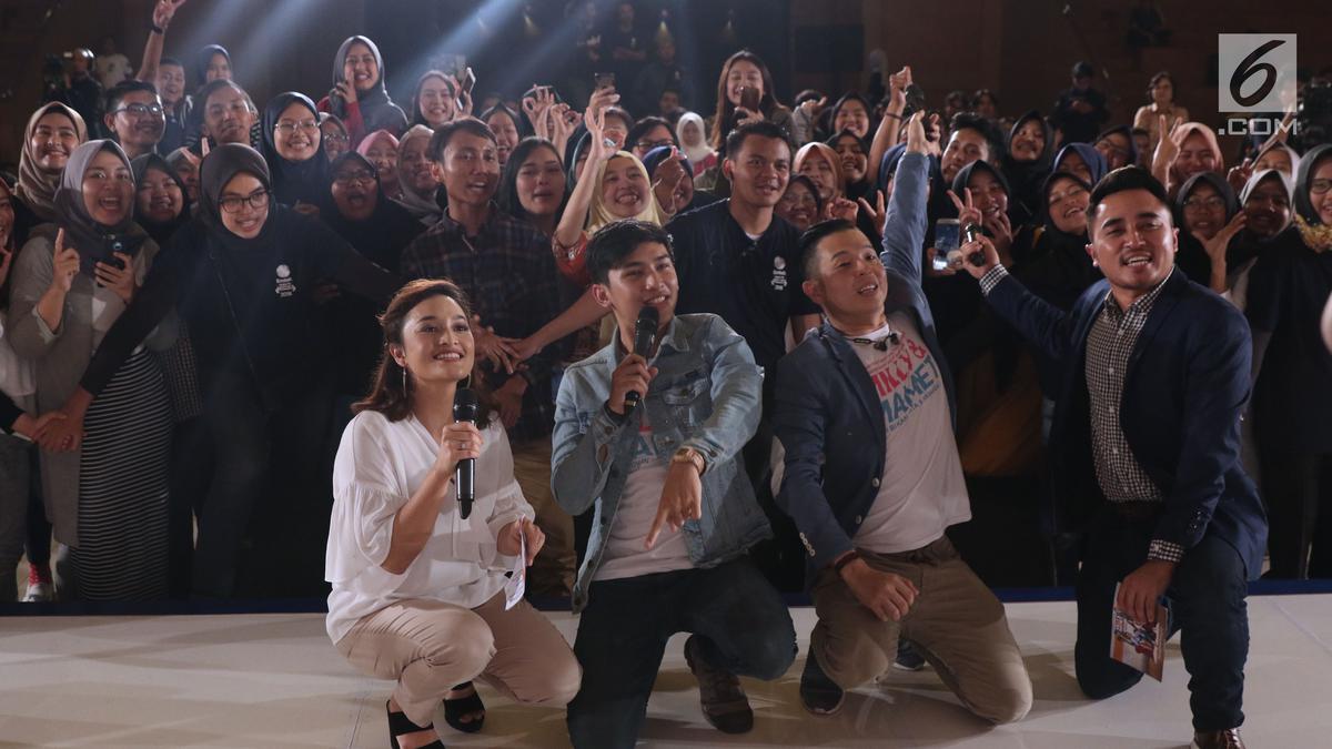 FOTO: Pemeran Film Milly dan Mamet Meriahkan EGTC 2018 Bandung - Foto ...