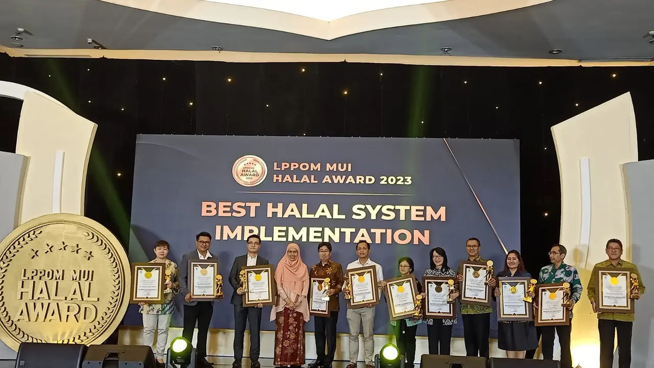 Daftar Pemenang LPPOM MUI Halal Awards 2023, Didominasi Perusahaan Makanan