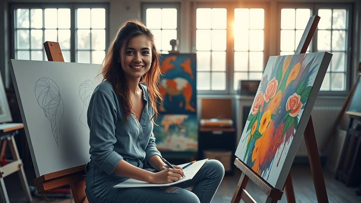 Perbedaan Menggambar dan Melukis sebagai Seni Visual, Jenjang Kariernya?